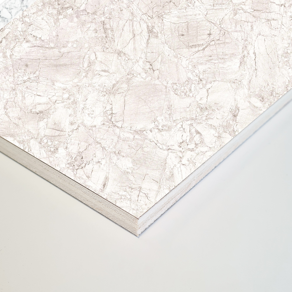 Mermaid Bianco Marble Shower Panel, Mermaid Timeless Trade