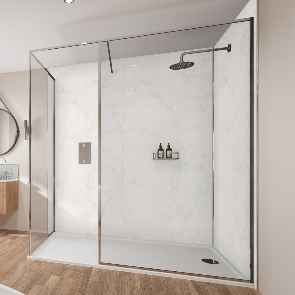 Mermaid Blue Eiger Shower Panel Mermaid Timeless Trade