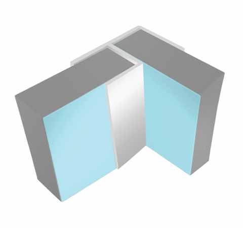 Multipanel Showerboard Flush Corner Trim Type 100 - Grant Westfield