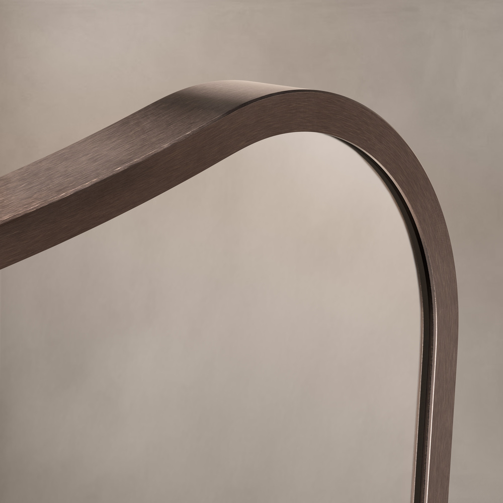 Origins Living Delphine 60 Brushed Bronze Mirror