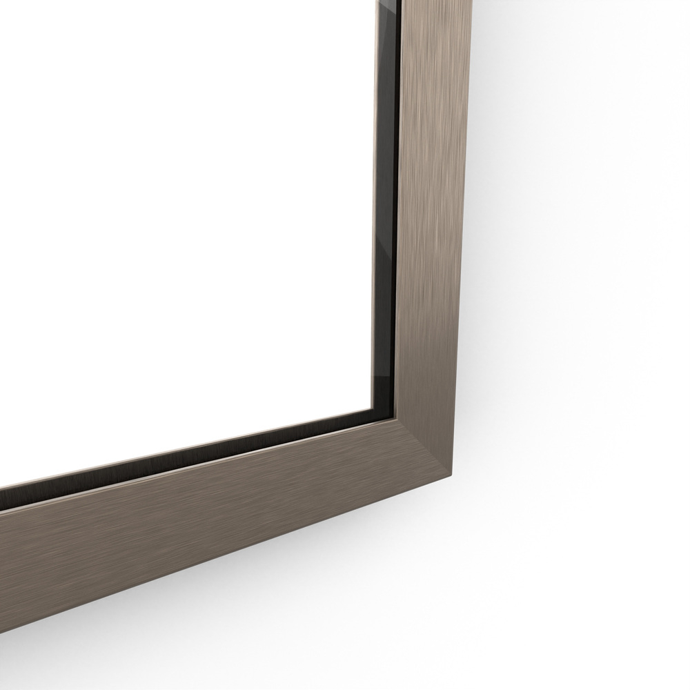 Origins Living Docklands 40 Brushed Bronze Rectangular Mirror