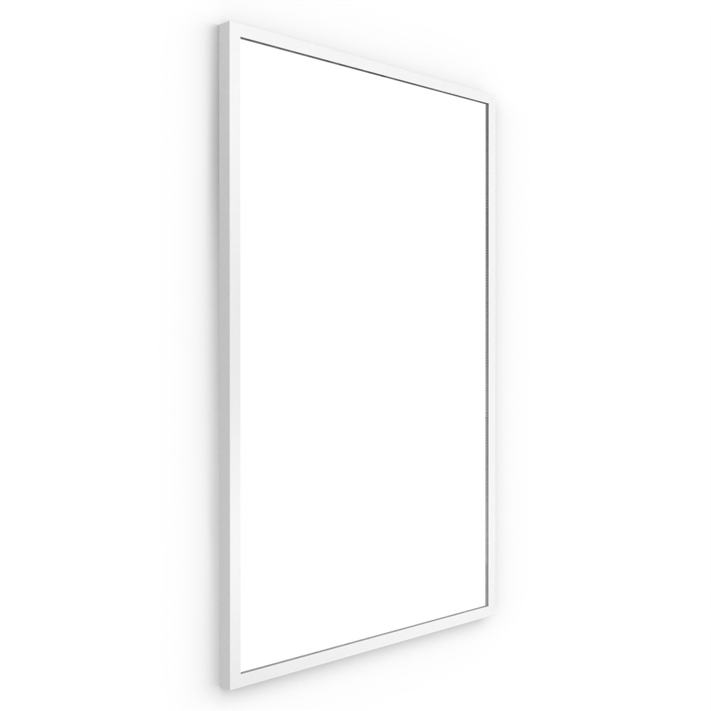 Origins Living Docklands 50 White Rectangular Mirror