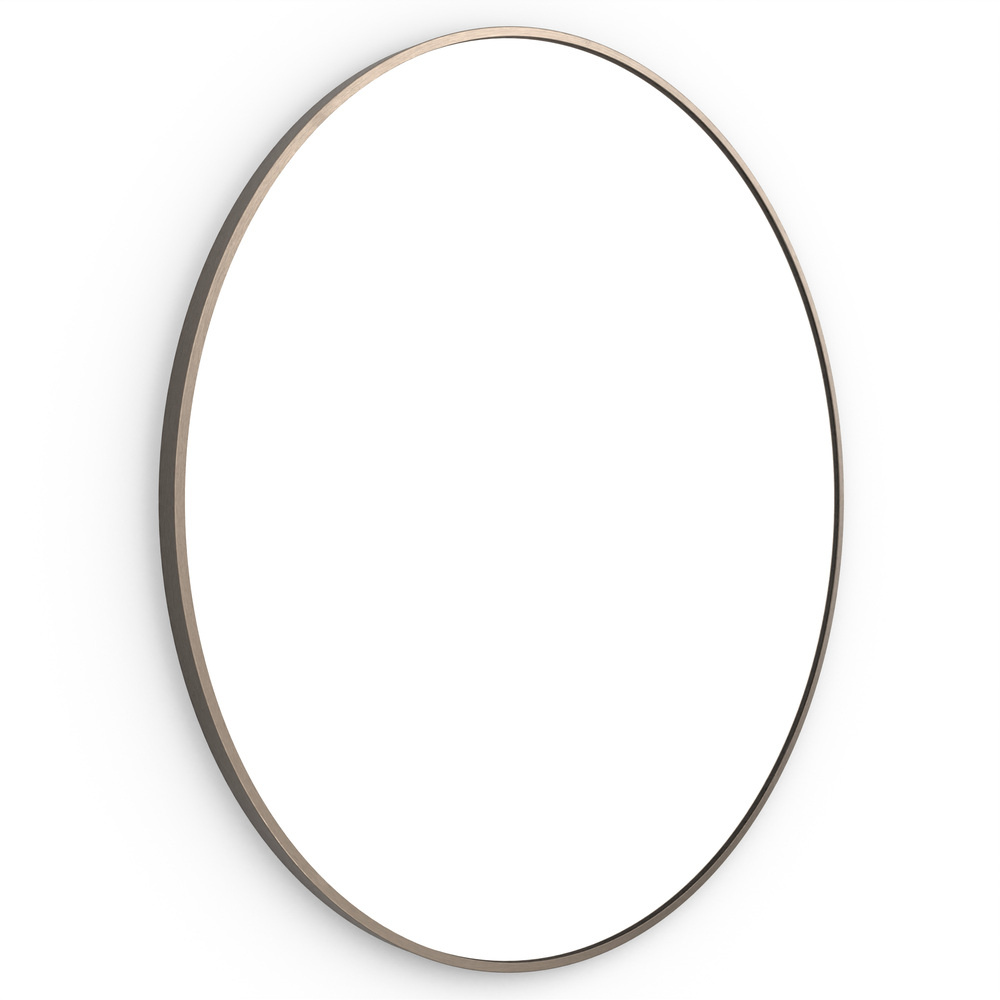 Origins Living Docklands 80 Brushed Bronze Round Mirror