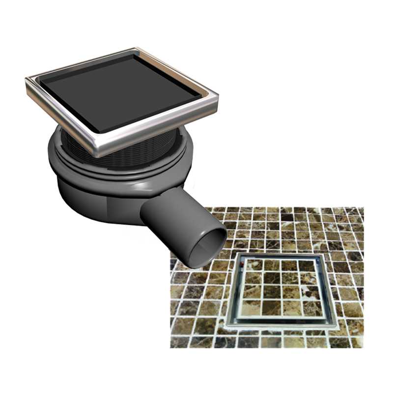 Abacus Tileable Wetroom Pentagon Shower Tray 1000 x 1000 x 30mm