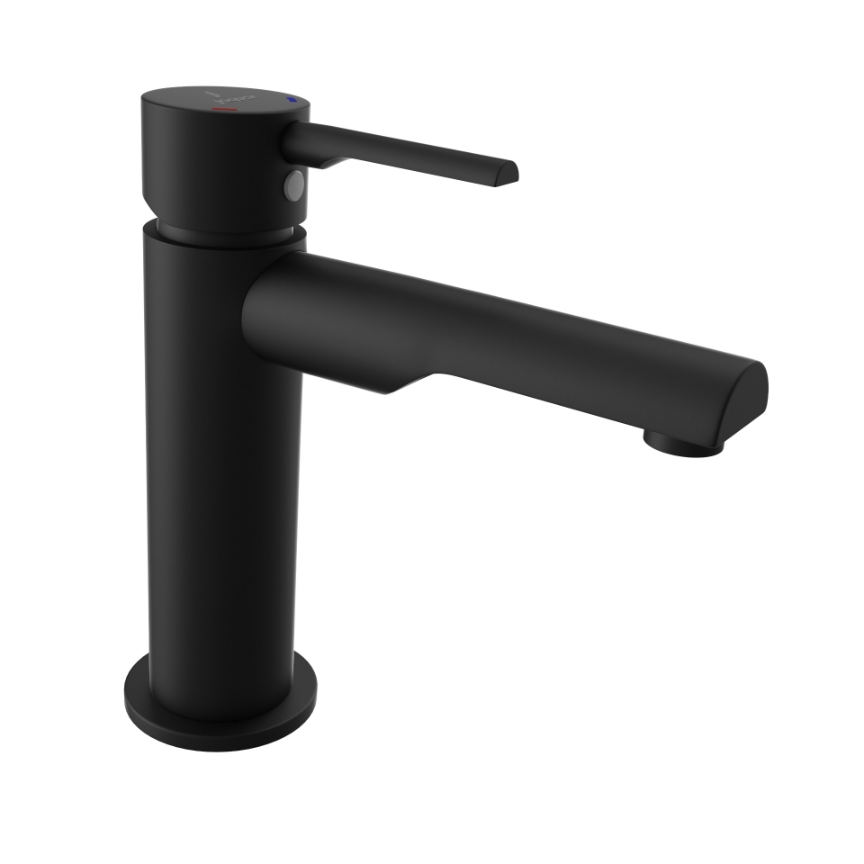 Jaquar Florentine Prime Black Matt Single Lever Basin Mixer With ...
