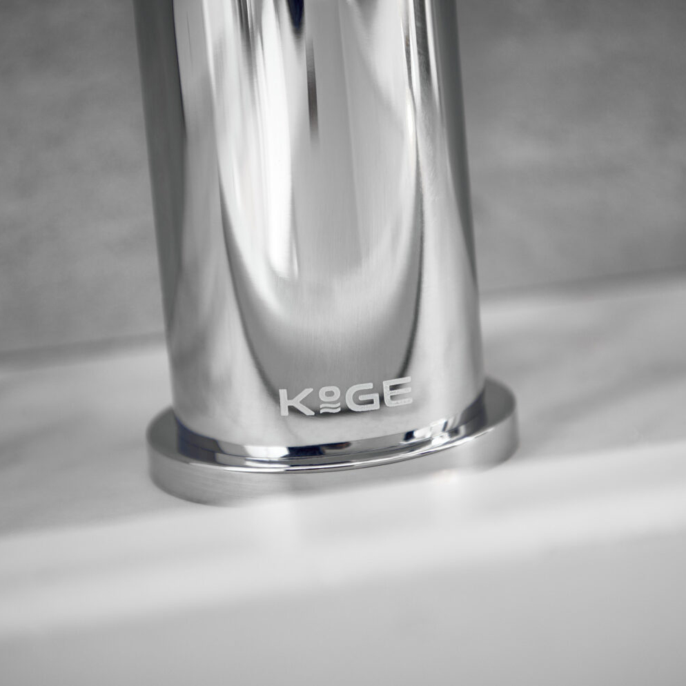 KoGE 4-in-1 Chrome Pull Out Boiling water Kitchen Tap & Boiler - HOT007