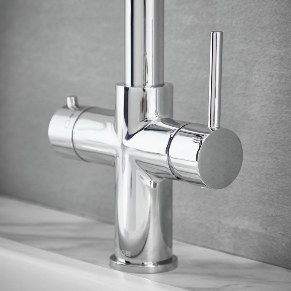 KoGE 4-in-1 Chrome Pull Out Boiling water Kitchen Tap & Boiler - HOT007