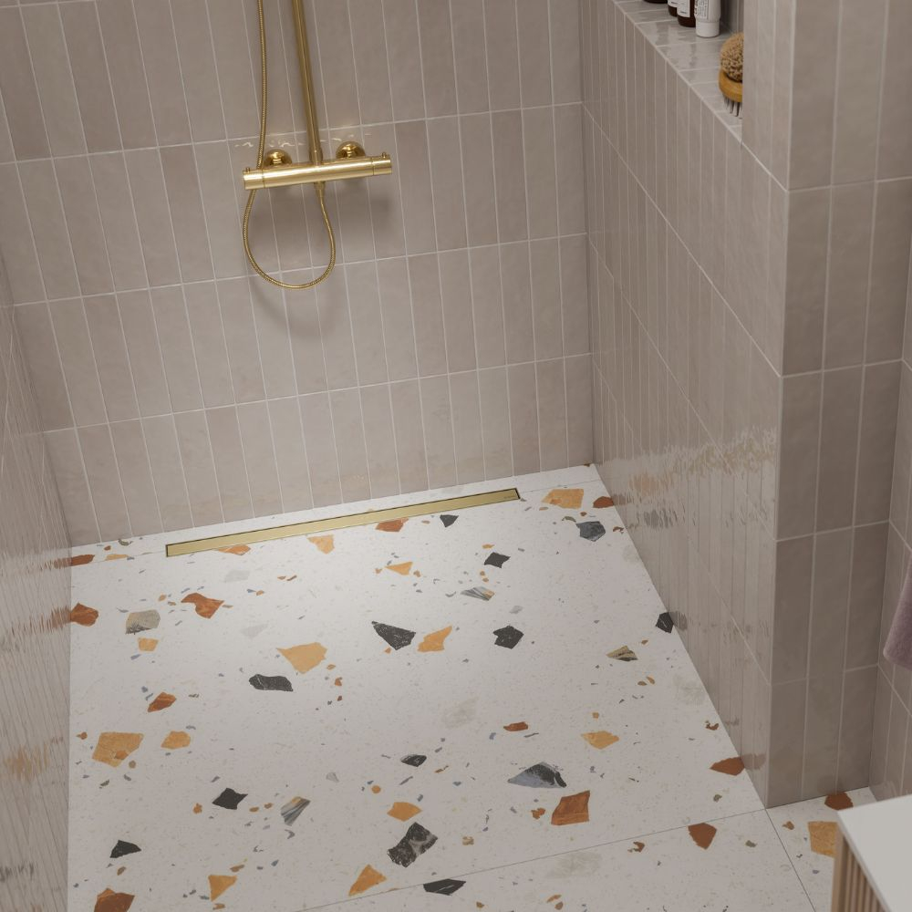Impey Aqua-Dec Linear 1 Tileable Shower Tray 1200 x 800mm