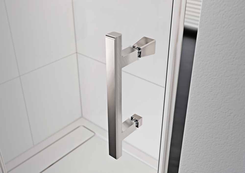 Roman Innov8 Hinged Door with In-Line Panel 1200mm for Alcove Fitting