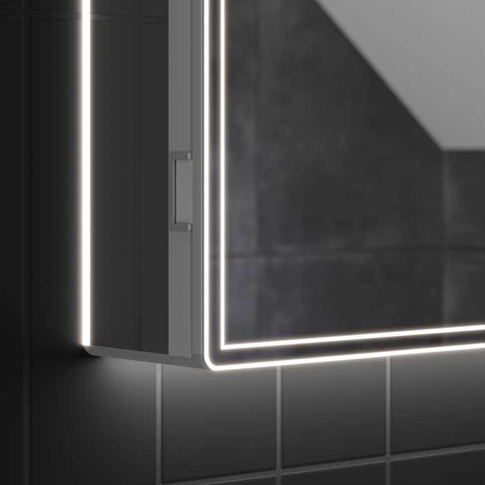 hib Isoe 50 LED Mirror Two Door 50cm - Bathroom Cabinet - 54300