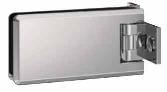 Roman Liberty 760mm Hinged Door with One In-Line Panel for Alcove - 8mm ...