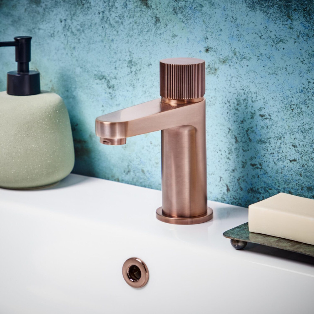 Scudo KOKO Brushed Bronze Mini Basin Mixer Tap - KO-031