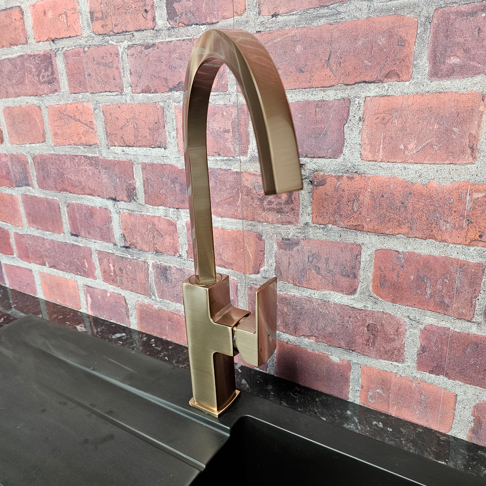 Marata Antique Brass Kitchen Mixer Tap - Francis Pegler Comap - 922136