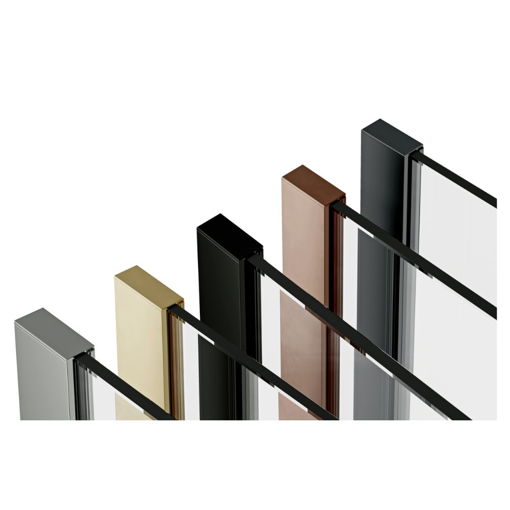 Minos Matt Black Shower Screen,Minos Matt Black Wetroom Screen,Minos ...