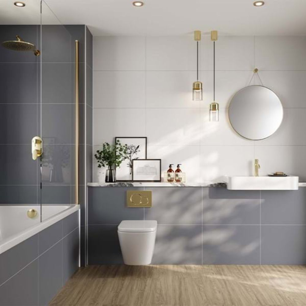 Multipanel Large Tile 3 Sided Wall Panel Kit, Multipanel Large Tile 3 ...