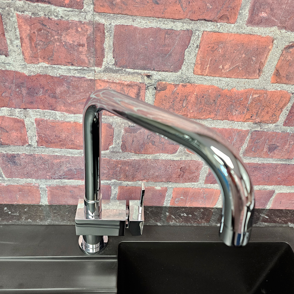 Nuie Chrome Side Action Kitchen Tap (KC316)