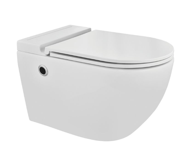 Jaquar Opal Prime Tankless Wall Hung WC With Sensor Flush.