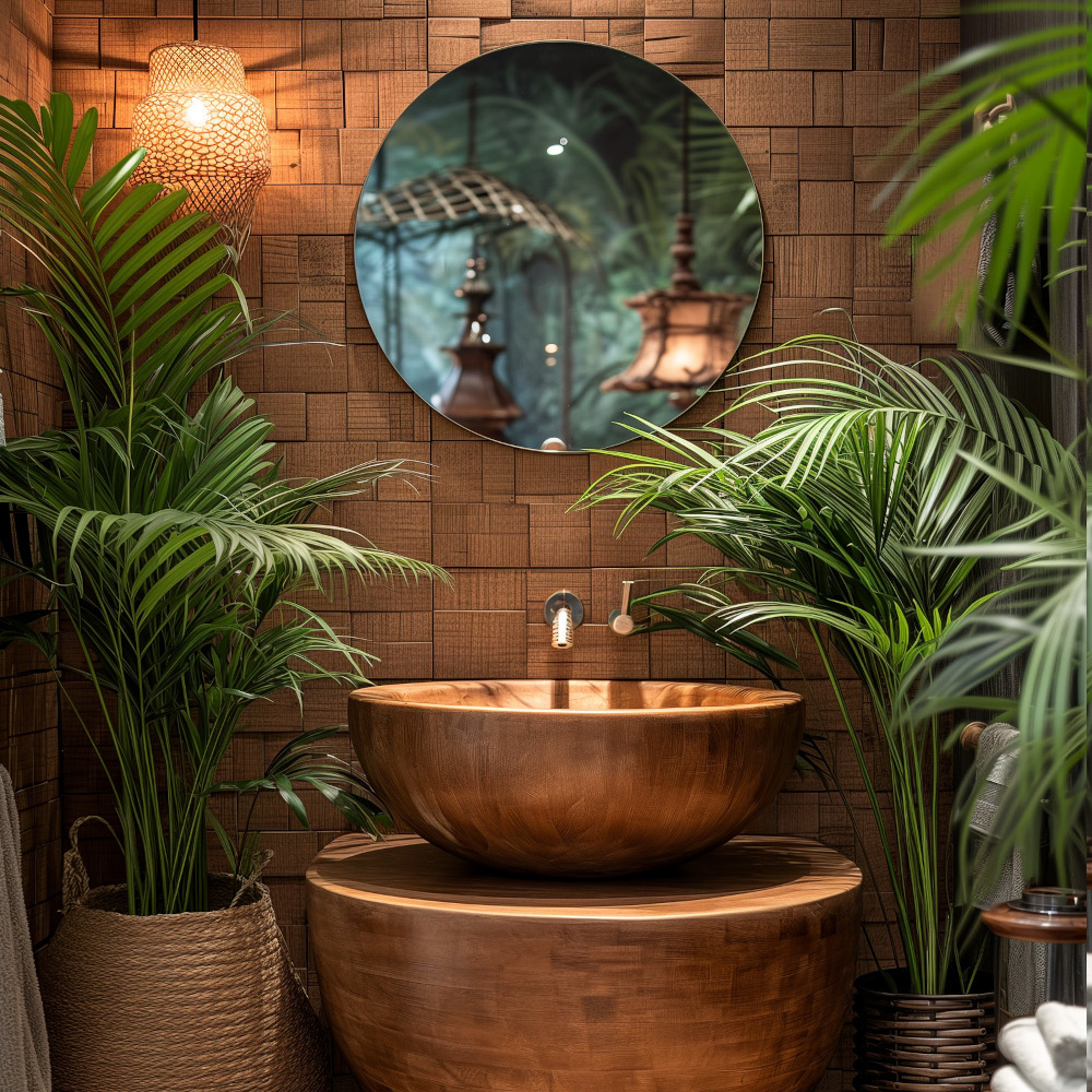 Origins Living Slim 60 Round Mirror