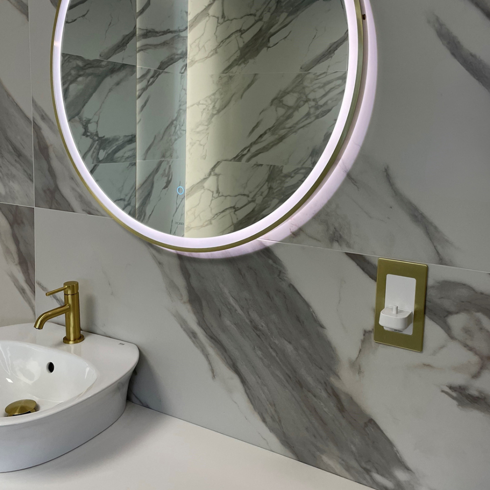 ProofVision In-Wall Toothbrush Charger With Shaver Socket - PV12