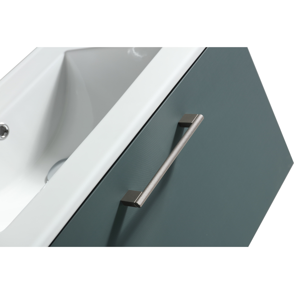 Piatta Smoked Sage 600mm Wall Hung Vanity Unit - 4372