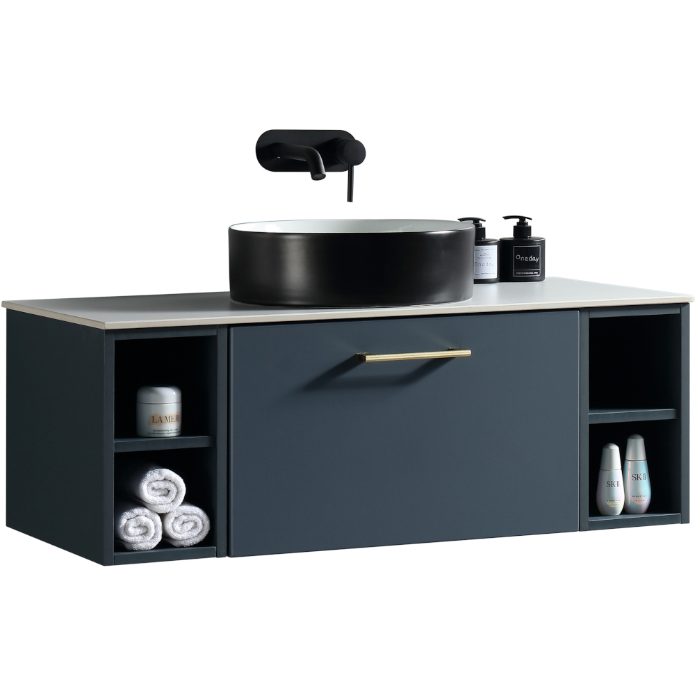 Piatta Midnight Shadow 1000mm Wall Hung Vanity Unit - 4423