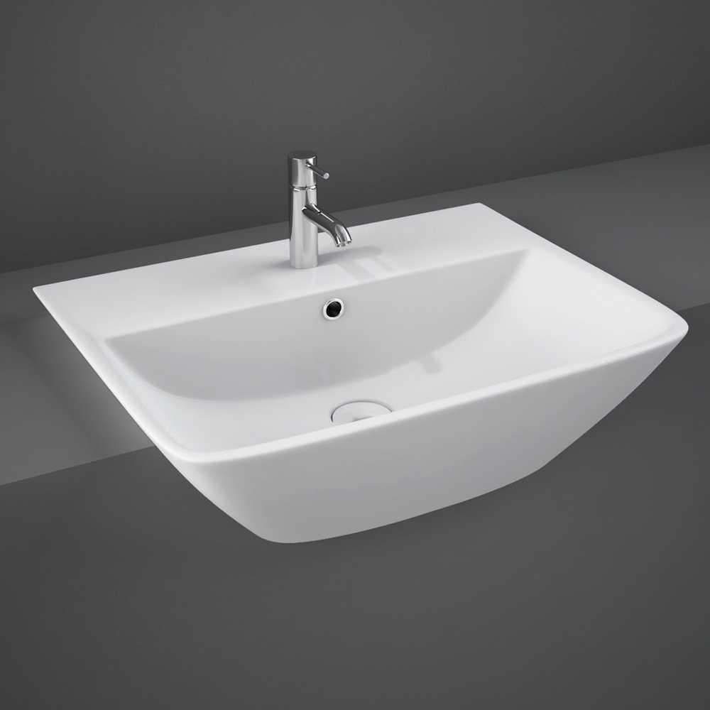 Summit Semi Recessed Wash Basin by RAK Ceramics, SUM50SR1