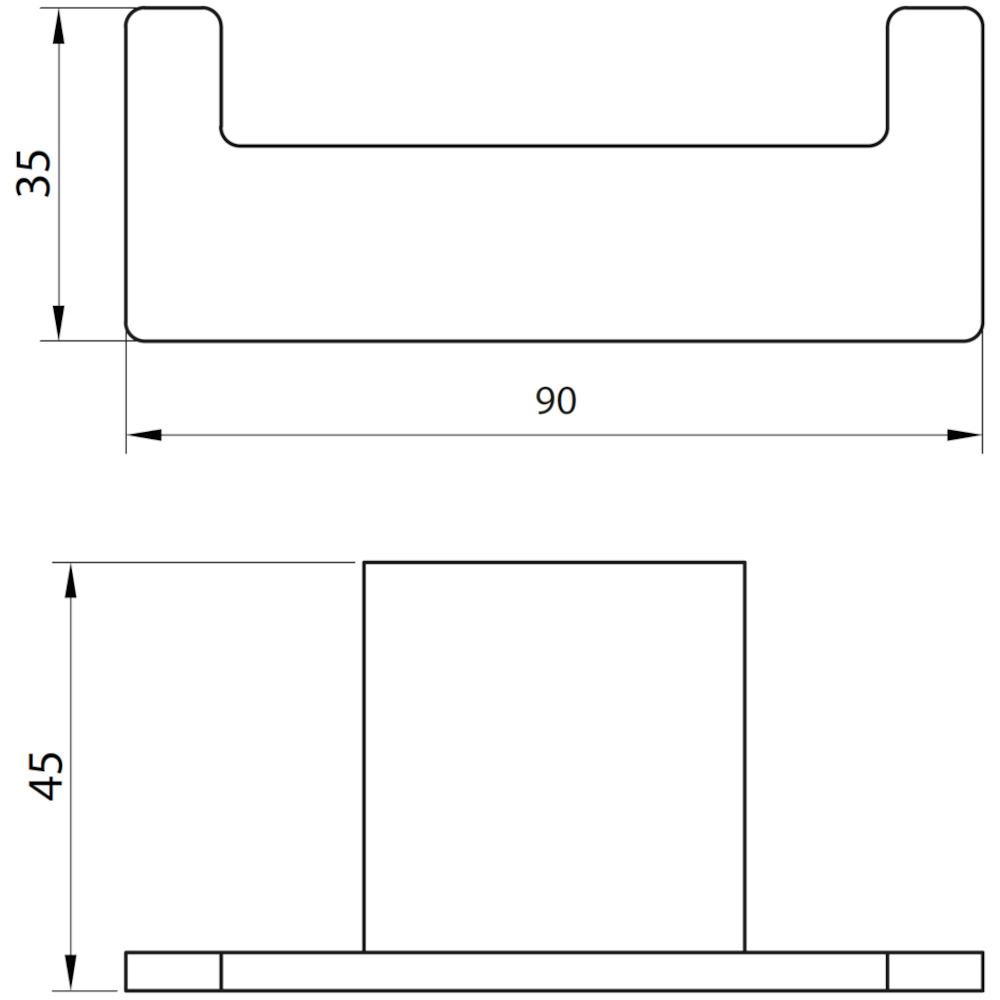 Scudo Roma Robe Hook, Brushed Brass Robe Hook, Wall Mounted Robe Hook ...