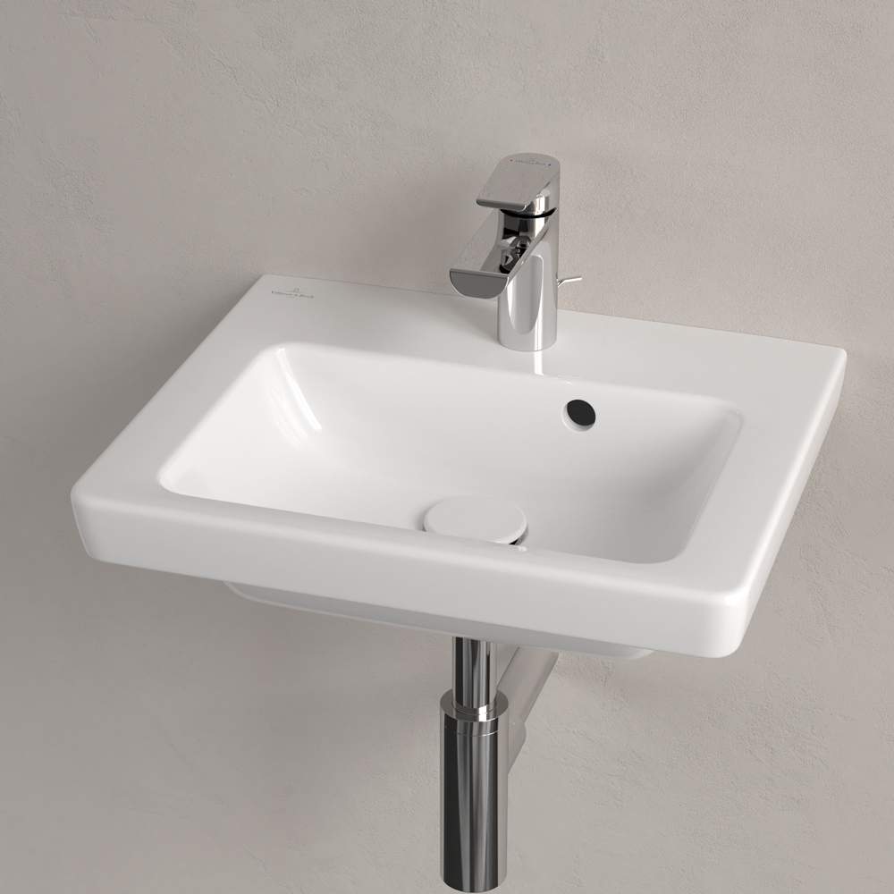 Villeroy & Boch Subway 2.0 Hand Washbasin, 450mm With Overflow - 73154501