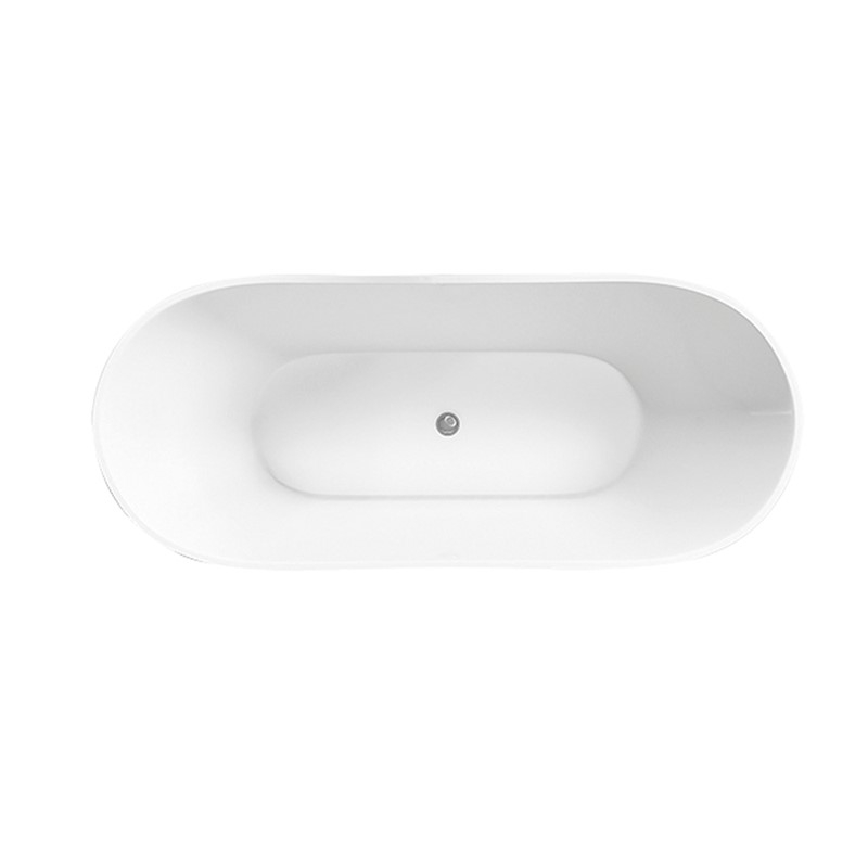 Synergy Lugano 1500mm Double Ended Freestanding Bath. SY-FSB399-A