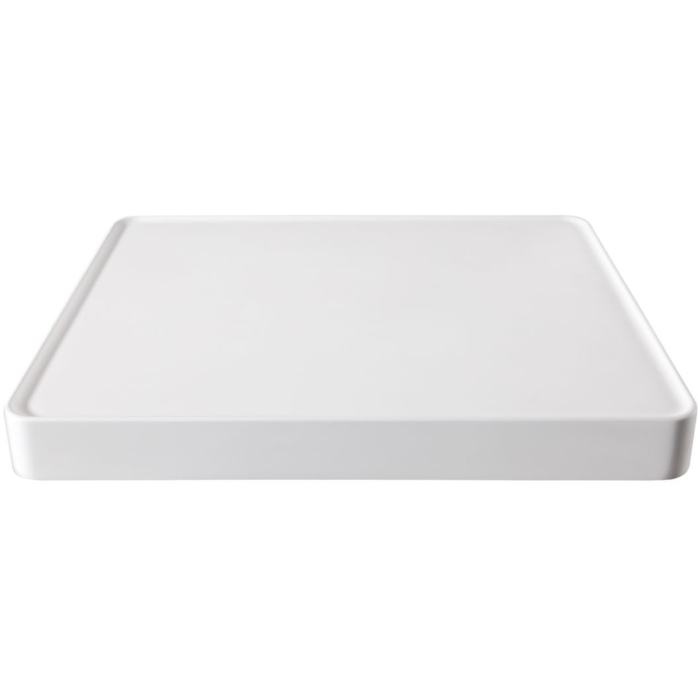 Abode Tableau Shelf and Cava Round Basin Set in Chalk White with ...