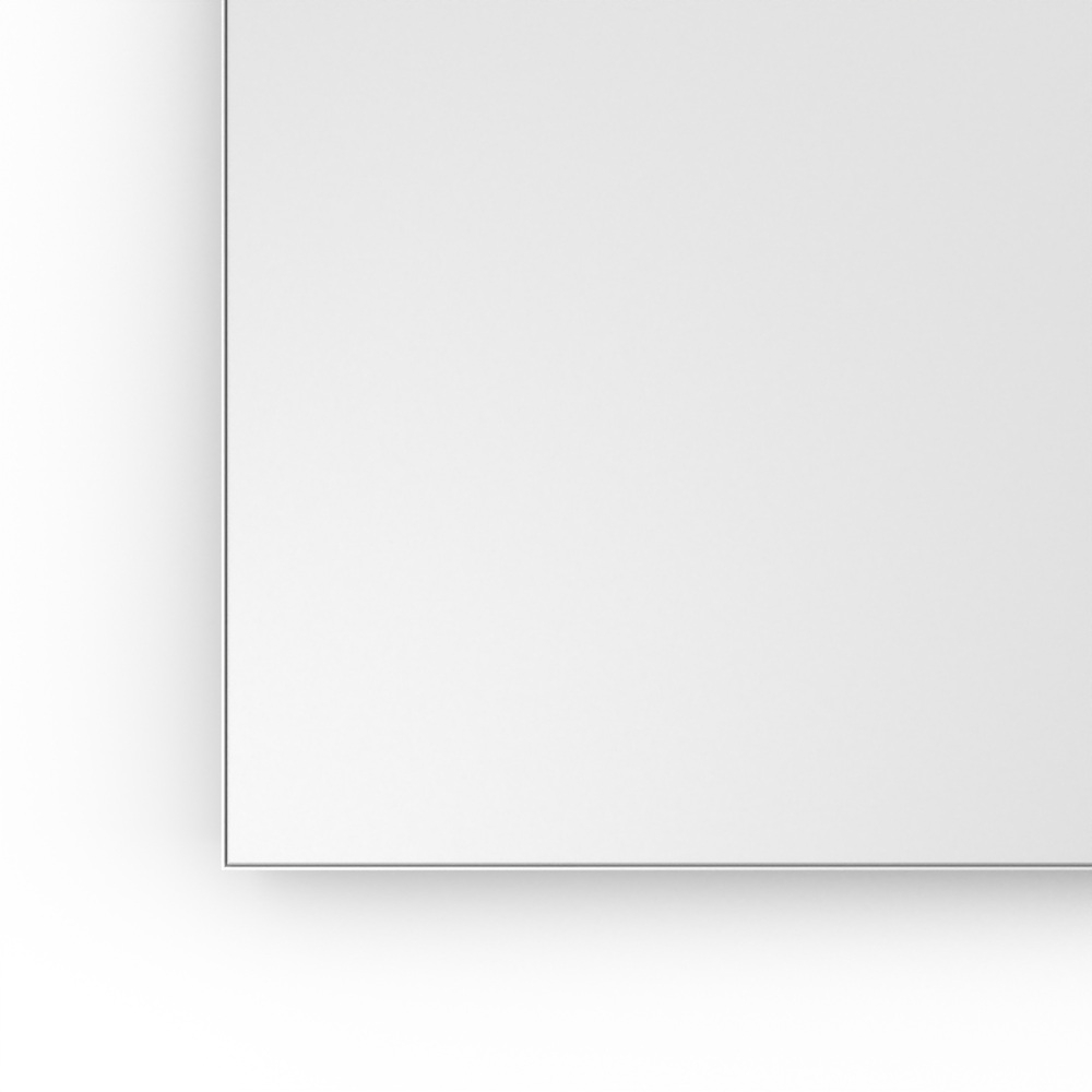 Origins Living Tate 140 Matt White Rectangular Mirror