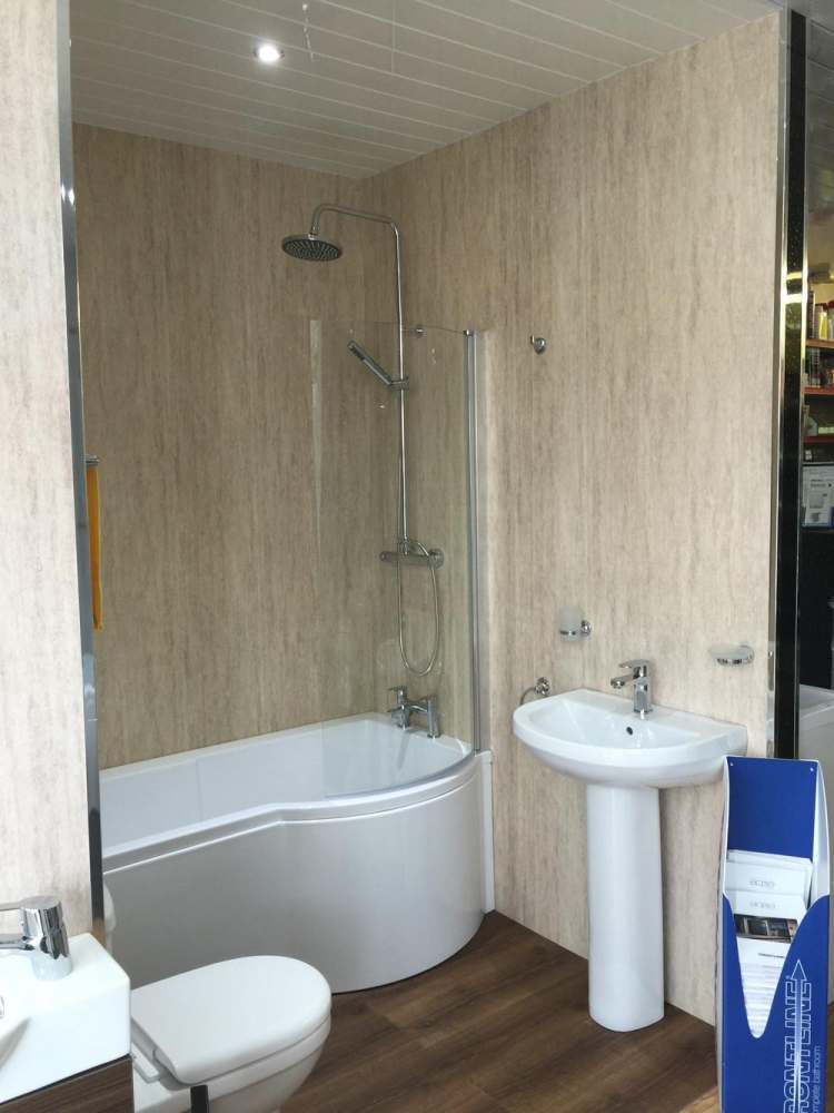 Megaboard Travertine MATT 1m Wide PVC Wall Panels, 4010040095