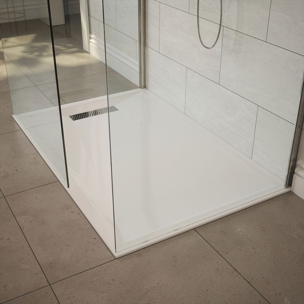 TrayMate TM25 Linear Rectangular Shower Tray 1400 x 800mm, L251400X800