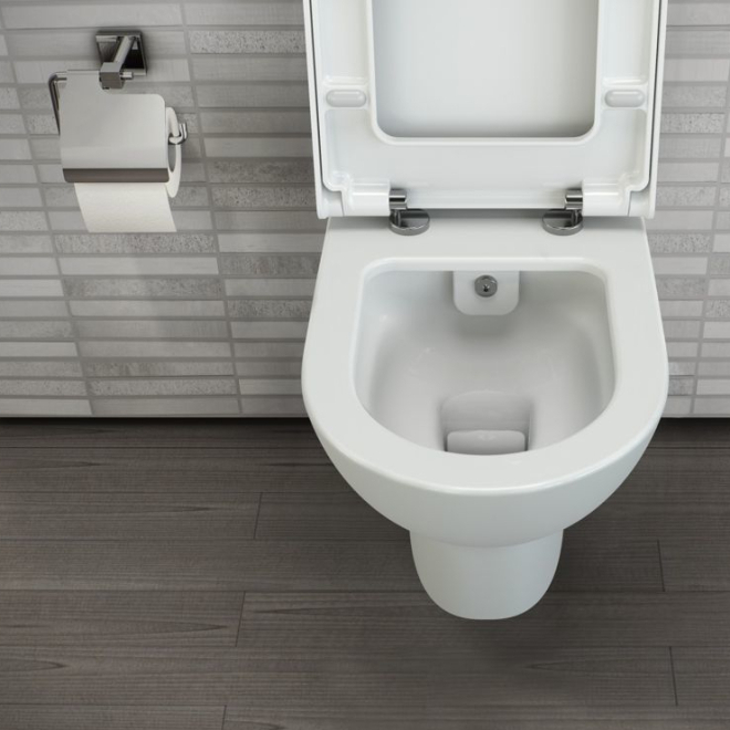 VitrA Zentrum SmoothFlush Open Back Close Coupled Toilet