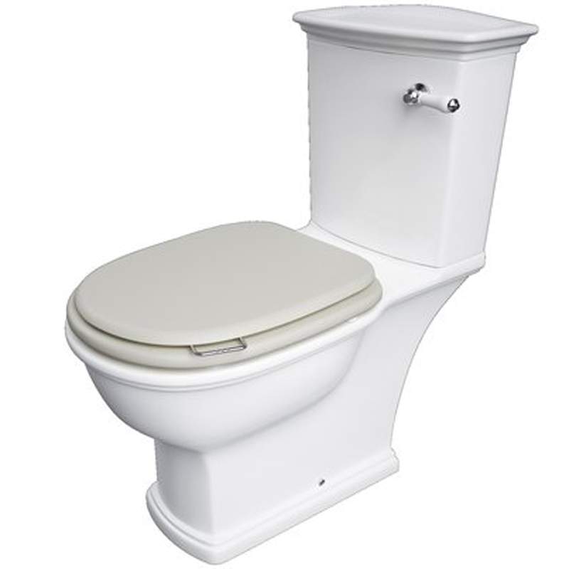 RAK Ceramics Washington Lever Flush Open Back Close Coupled Toilet