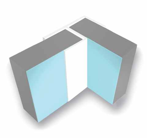 Multipanel Showerboard Flush Corner Trim Type 100 - Grant Westfield
