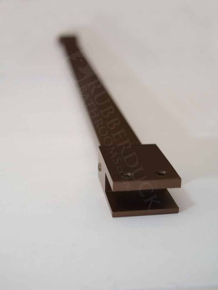 Abacus 600mm Brushed Bronze Wetroom Glass Ceiling Support Arm - GCGC-28 ...