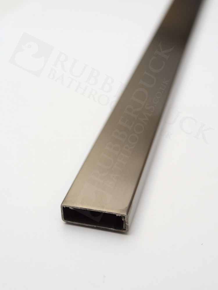 Abacus Wetroom Glass Brushed Nickel Ceiling Support Arm 600mm Brushed ...