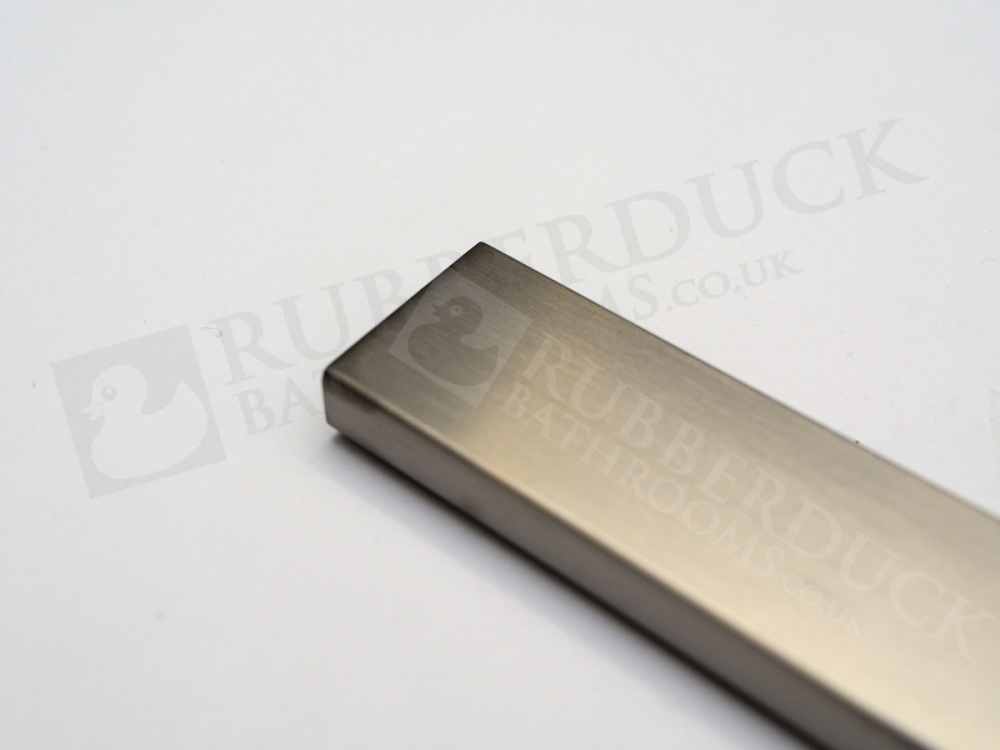 Abacus Wetroom Glass Brushed Nickel Ceiling Support Arm 600mm Brushed ...