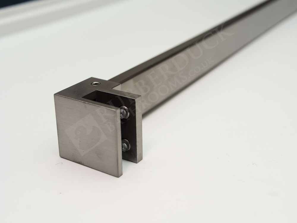 Abacus Brushed Nickel Wetroom Glass Support Arm 1100mm - GCGW-07-0012