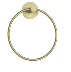 Jaquar Continental Brass Matt round towel ring.ACN-BRM-1121BN