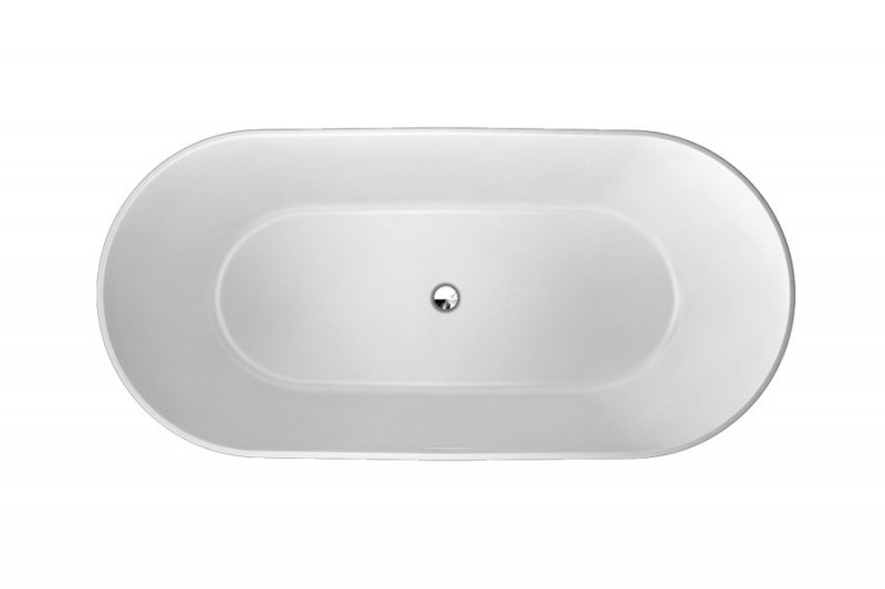 Clearwater Formoso Grande 1690 x 800 Clear Stone Freestanding Bath - N2ACS