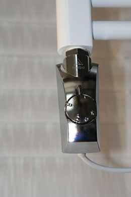 Eastbrook Tuscan 1200 x 450mm Chrome Towel Radiator, 41.031