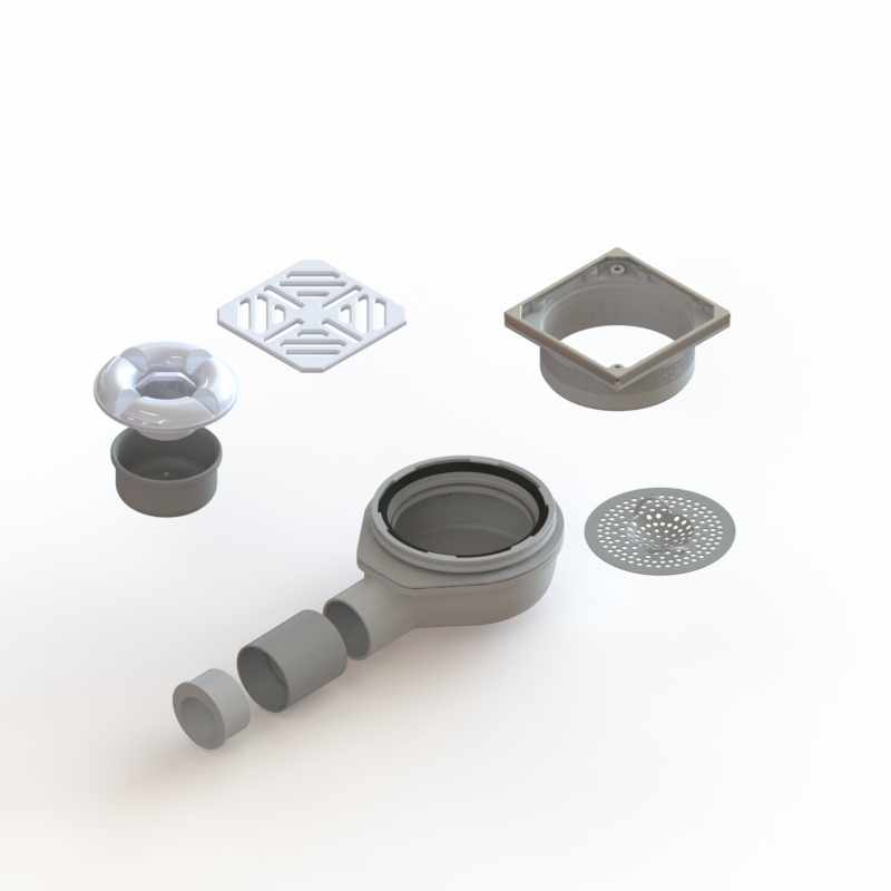 Abacus Elements Shower Tray Wetroom Waste - Online Sale