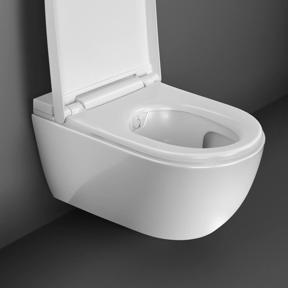 Geberit AquaClean Alba Wall Hung Shower Toilet White