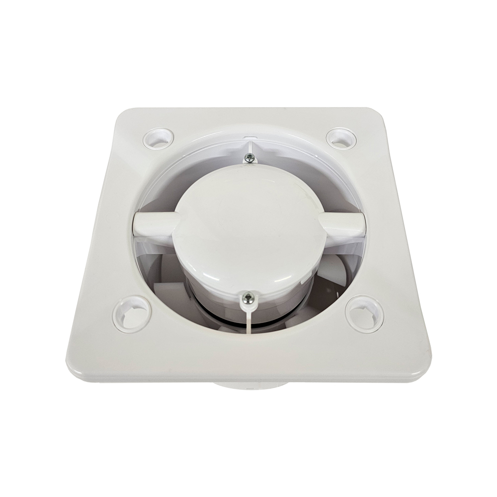 Turbo 100mm Chrome Extractor Fan With Timer