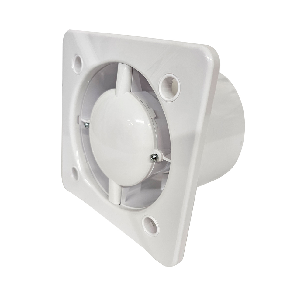 Turbo 100mm Brushed Brass Extractor Fan With Timer