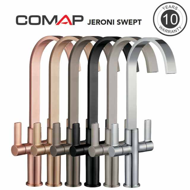 Jeroni Swept Copper Kitchen Mixer Tap, 922131