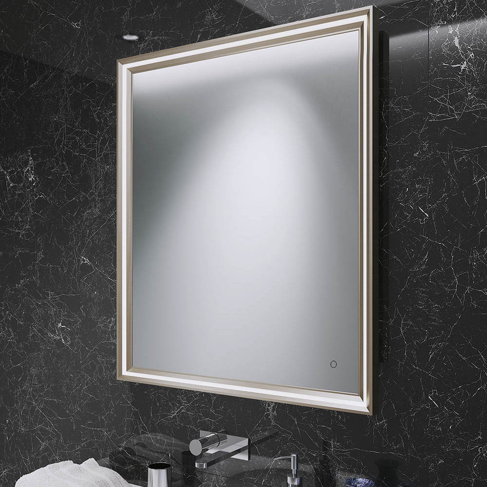 Origins Living Lexington 120 Brushed Bronze Illuminated Bathroom Mirror