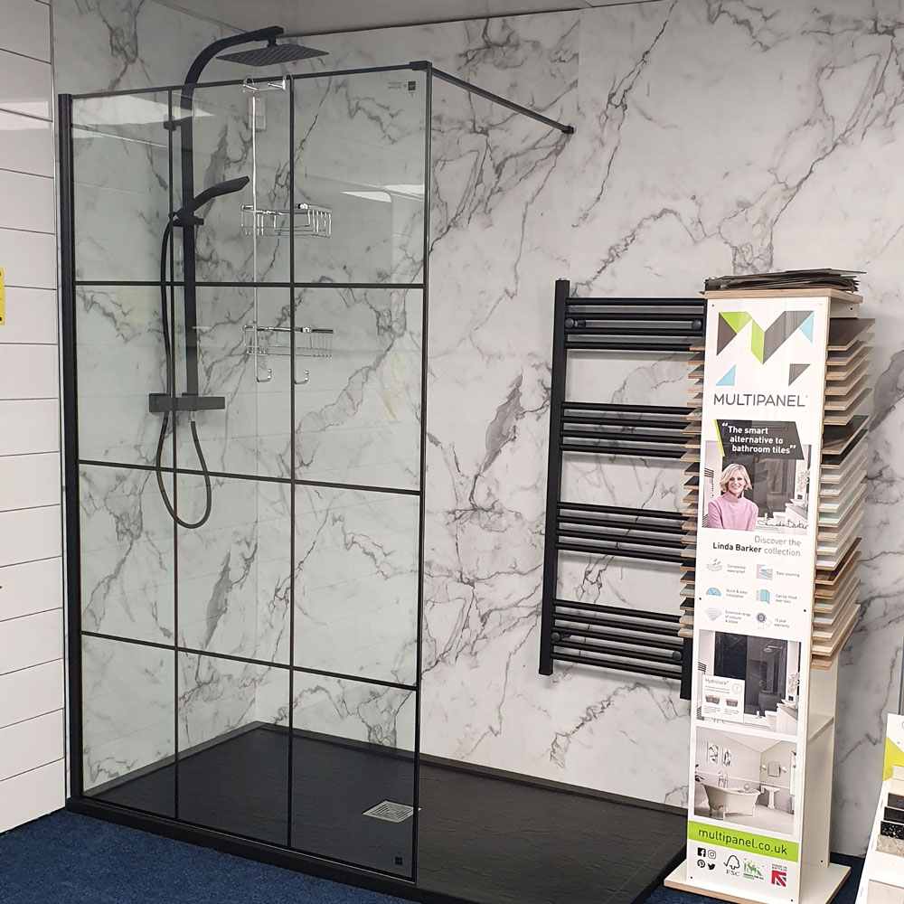 Multipanel Linda Barker Calacatta Marble Shower Panels | Rubberduck ...